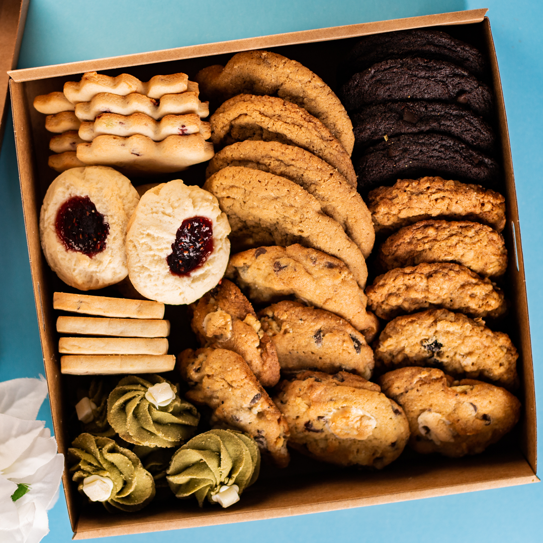 Assorted cookie boxes - Angels pastries